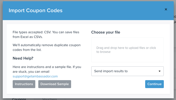 Coupon Codes Overview & Setup